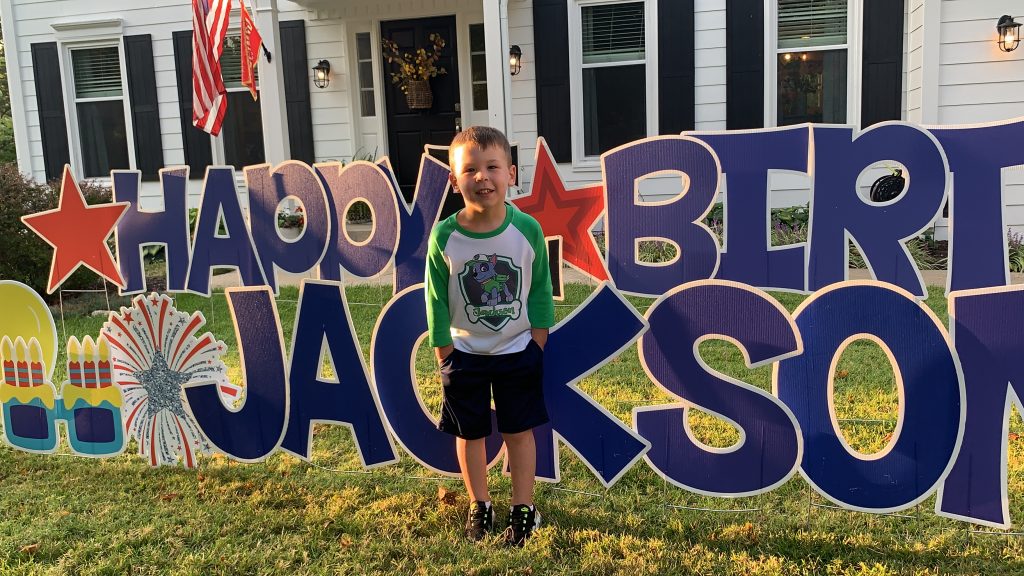 Jackson Cruz is FIVE! ⋆ Growing Up Kemper